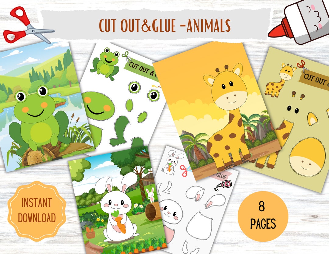 Printable Fine Motor Activity, Preschool Cutting Practice,educational ...
