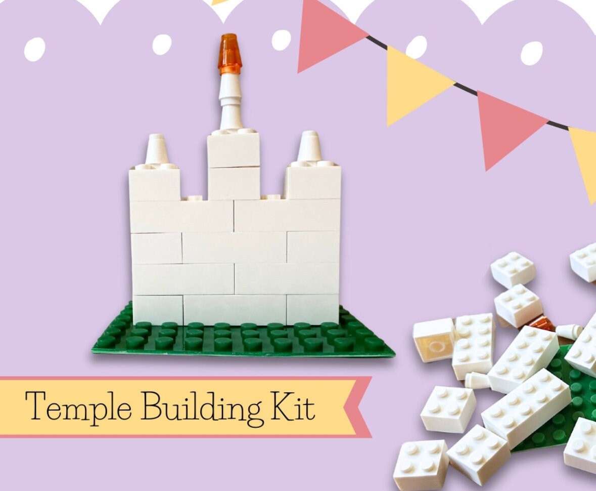 LDS Temple Building Kit, Block Set, Church of Jesus Christ of Latter ...