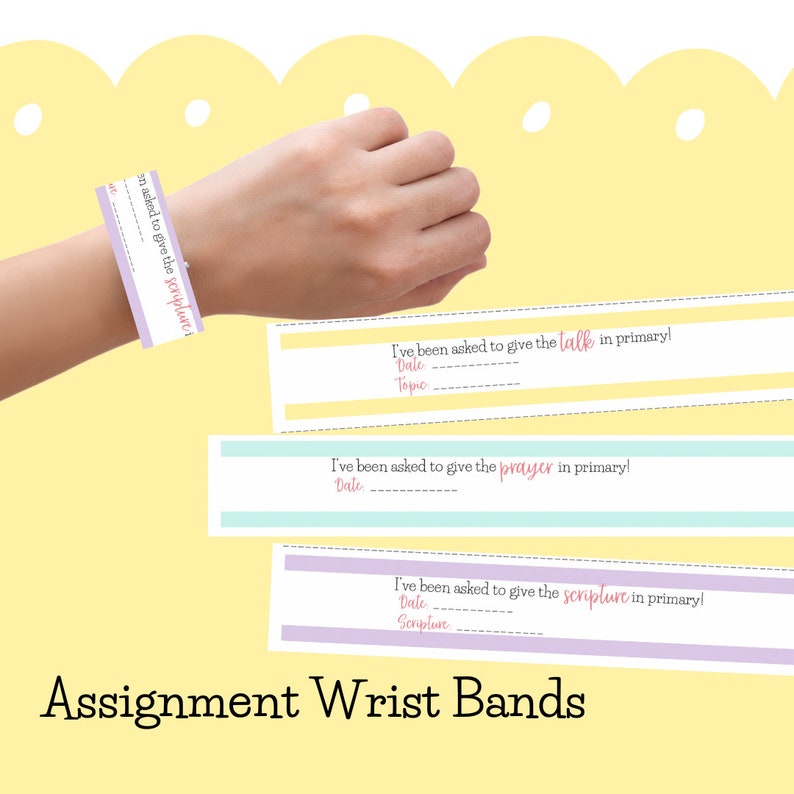 LDS Primary Sign and Tag Bundle, 2024 Book of Mormon, Church of Jesus ...