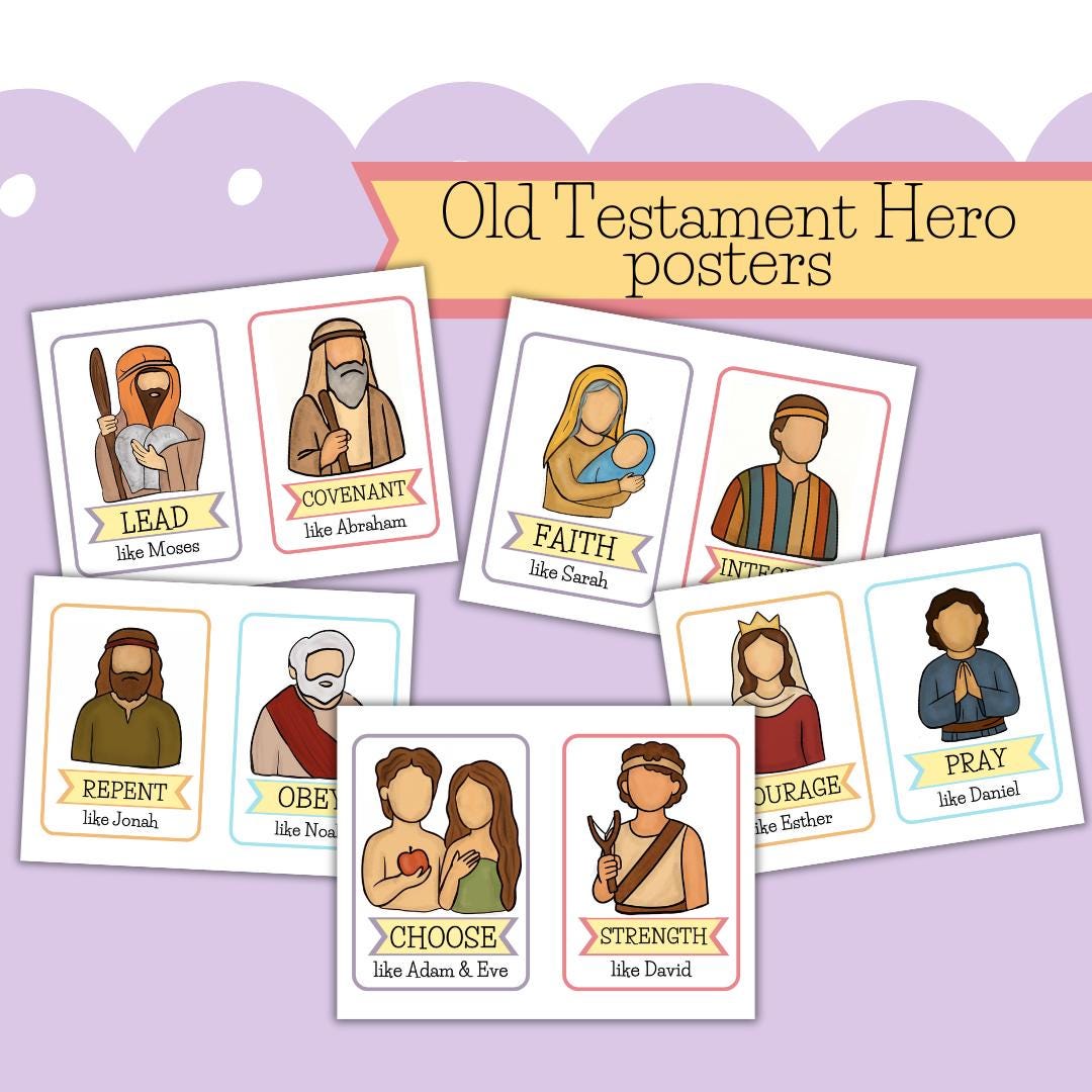 2026 Old Testament LDS Primary Bulletin Board Bundle - Etsy