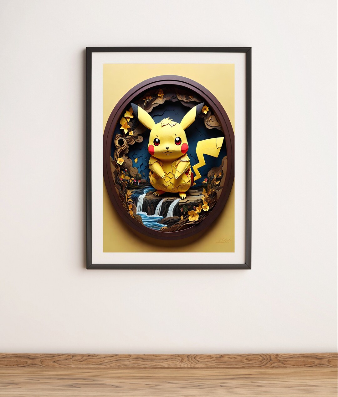 A Highly Detailed Paper Quilled and Crafted Digital Generative Art of ...