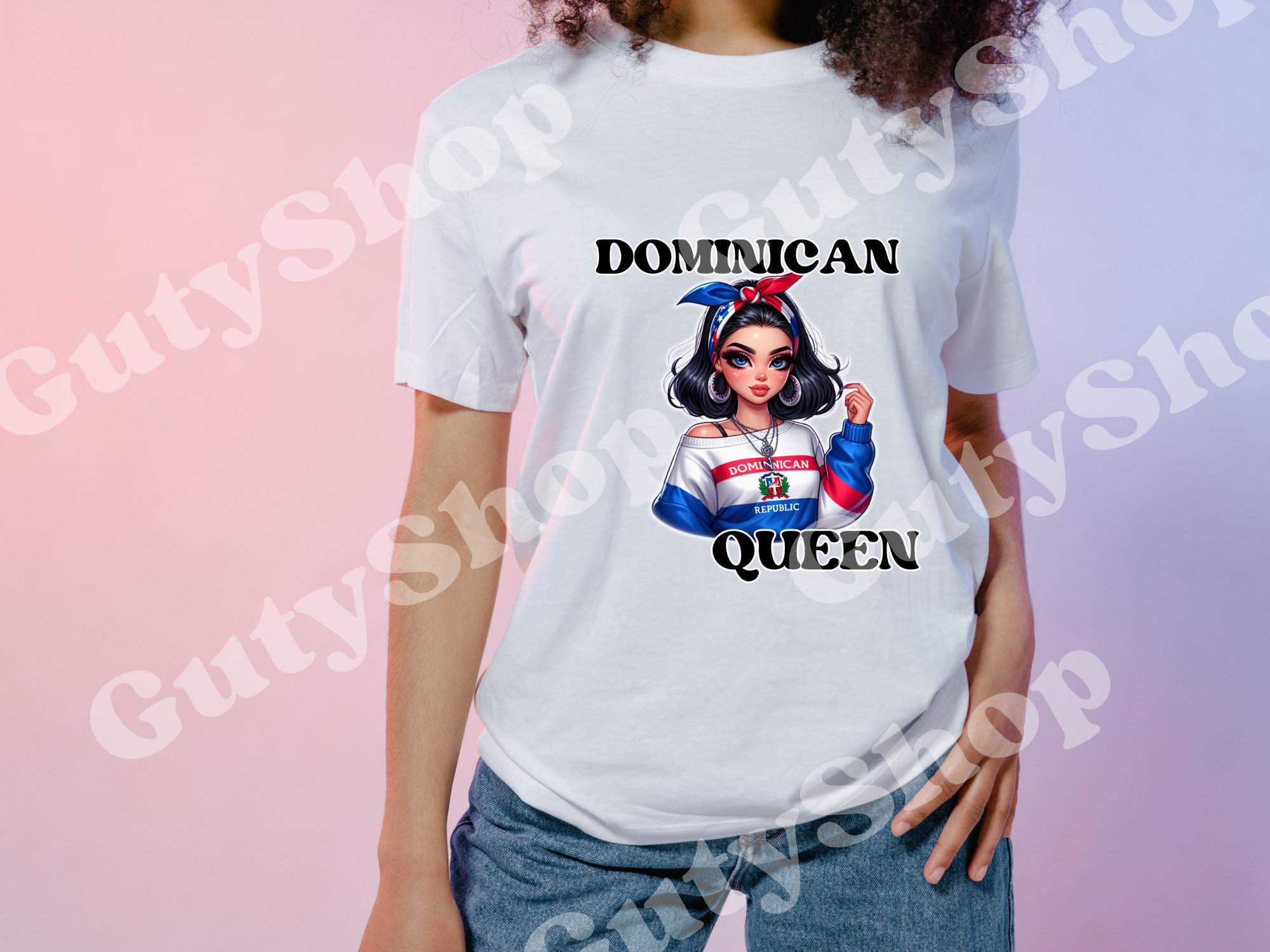 Dominican Girl, Dominican Queen Png for Dtf, Uvdtf and Much More - Etsy