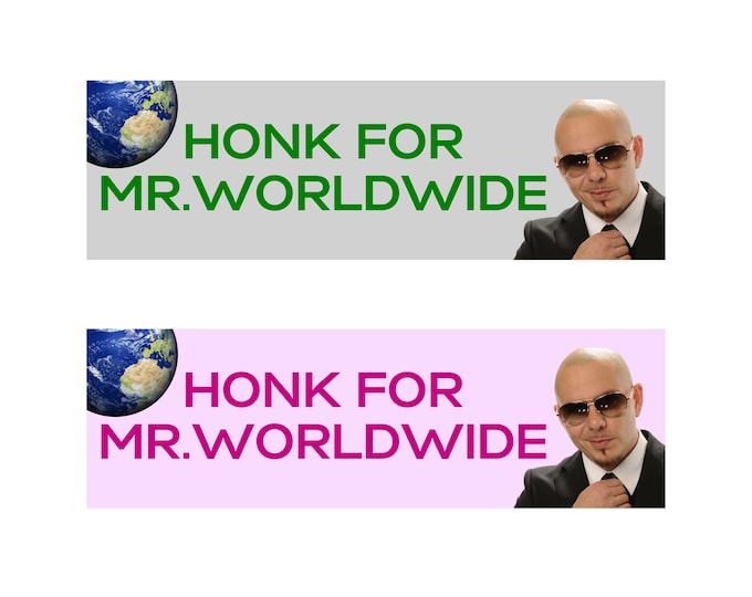 Why the Hell Are You Honking Loca Bumper Sticker AND Magnet Funny Meme ...