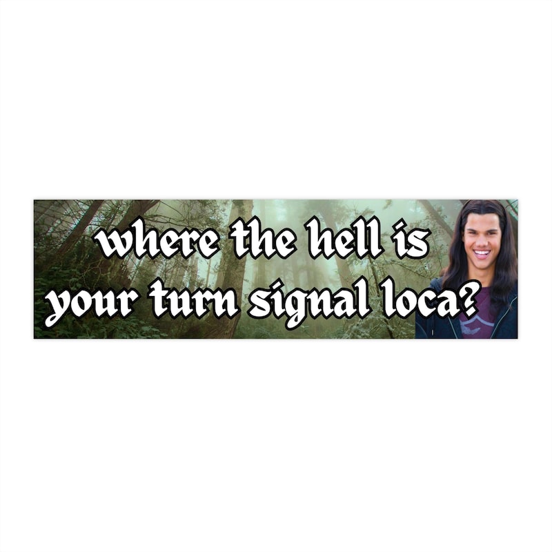 Turn Signals Car Sticker - Etsy