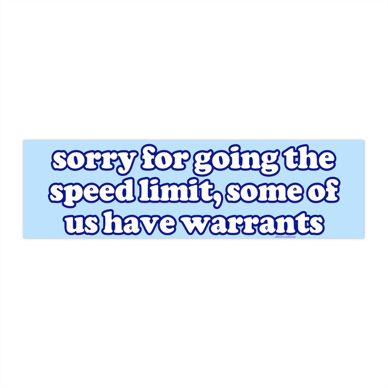 Funny Speed Sticker - Etsy