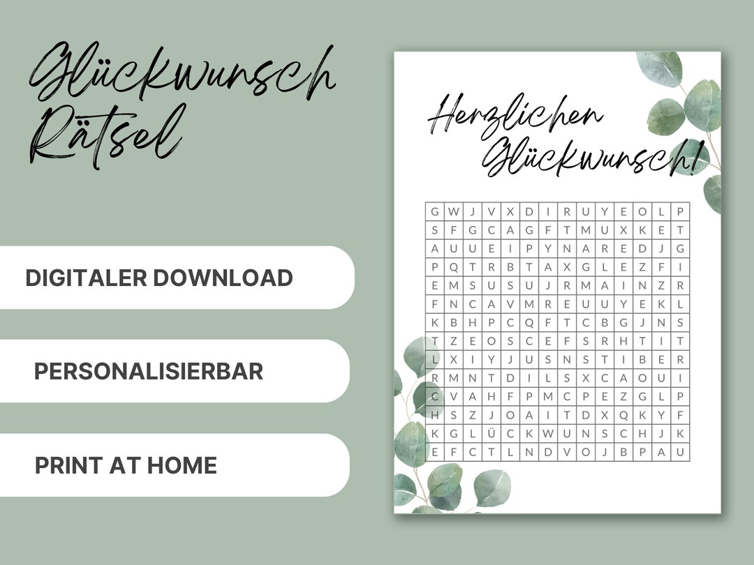 Personalizable Voucher, Voucher, Puzzle, Gift, Customizable ...