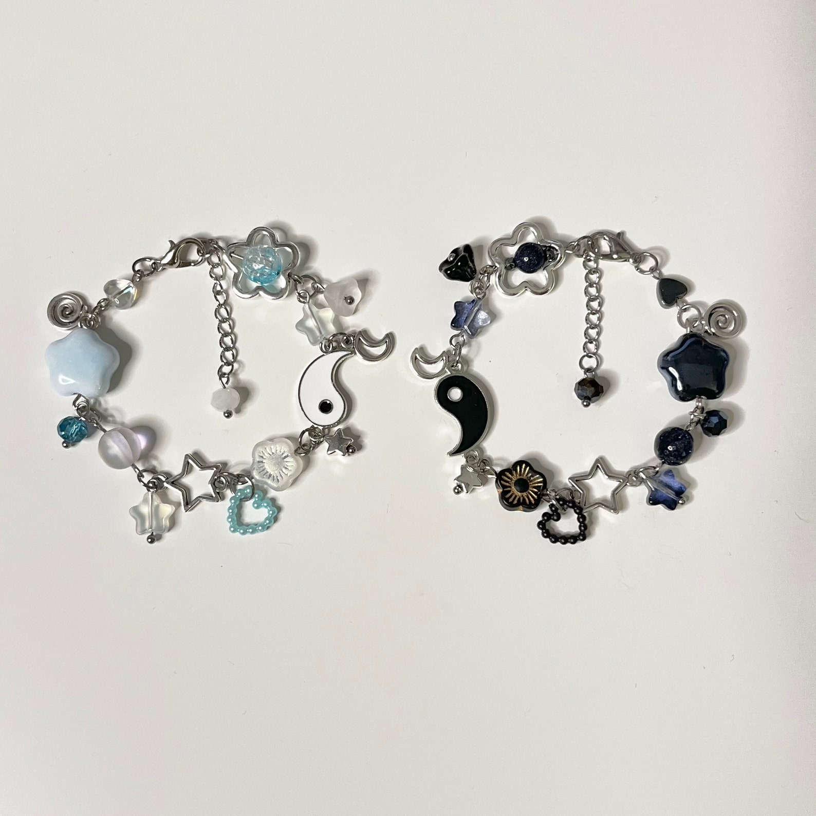 Satosugu Matching Bracelets - JJK Bracelets - Anime Bracelets - Charm ...