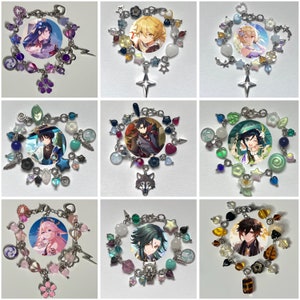 Genshin Impact Handmade Clutter Bracelets choose Your Favourite ...