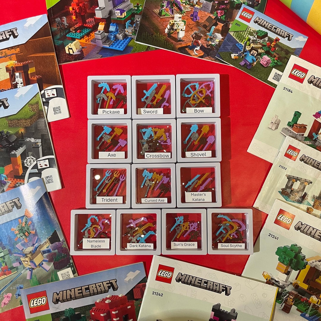 Minecraft Theme Birthday Party Flavors |goodie Bags | 13 Sets | 65 ...