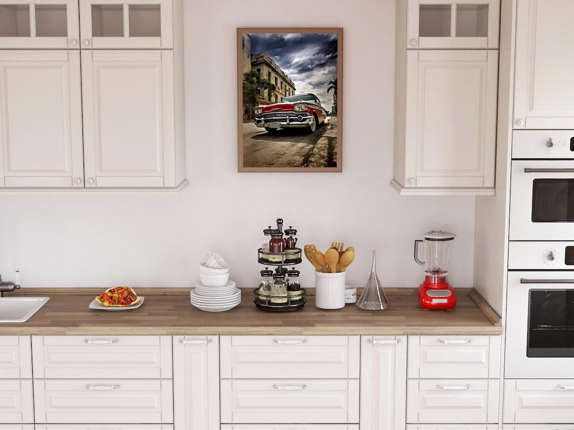 Classic 1959 American HDR Print - Hyper-realistic Digital Art - A ...