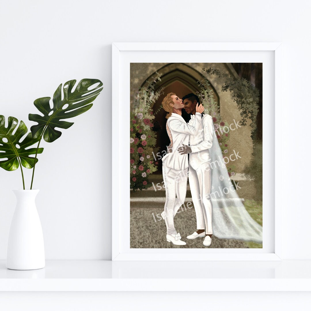 For All Eternity Loustat Wedding the Vampire Chronicles 4x6 Art Print ...