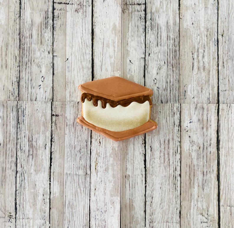 S’mores Cookie Cutter, Marshmallow Cutter, Camp Cutter, Camp Fire ...