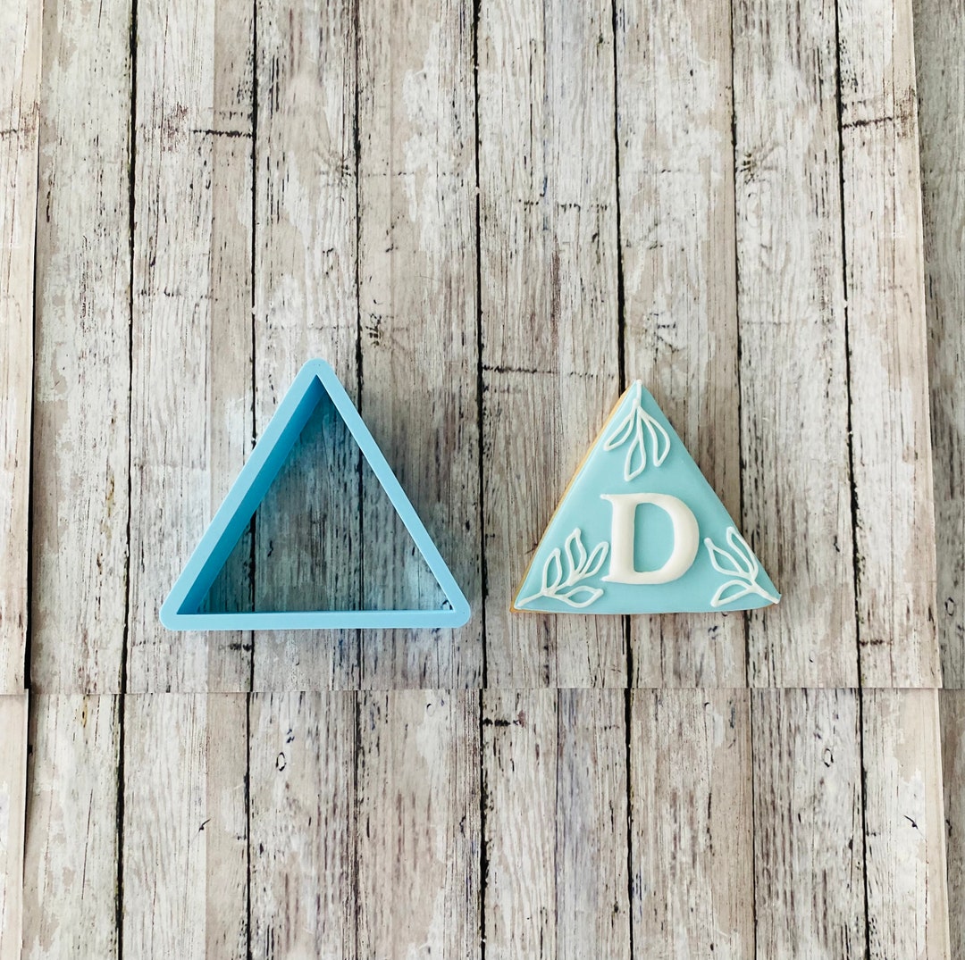 Triangle Cookie Cutter, Shape Cutter, Frame Cutter, Wedding Cutter ...