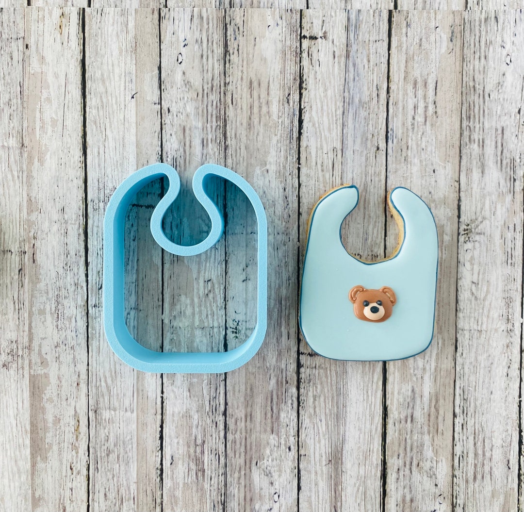 Baby Bib Cookie Cutter, Bib Cutter, Food Cutter, Baby Cutter, Baby ...