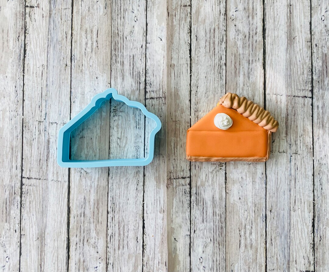 Pumpkin Pie Cookie Cutter, Fall Cutter, Food Cutter, Thanksgiving ...