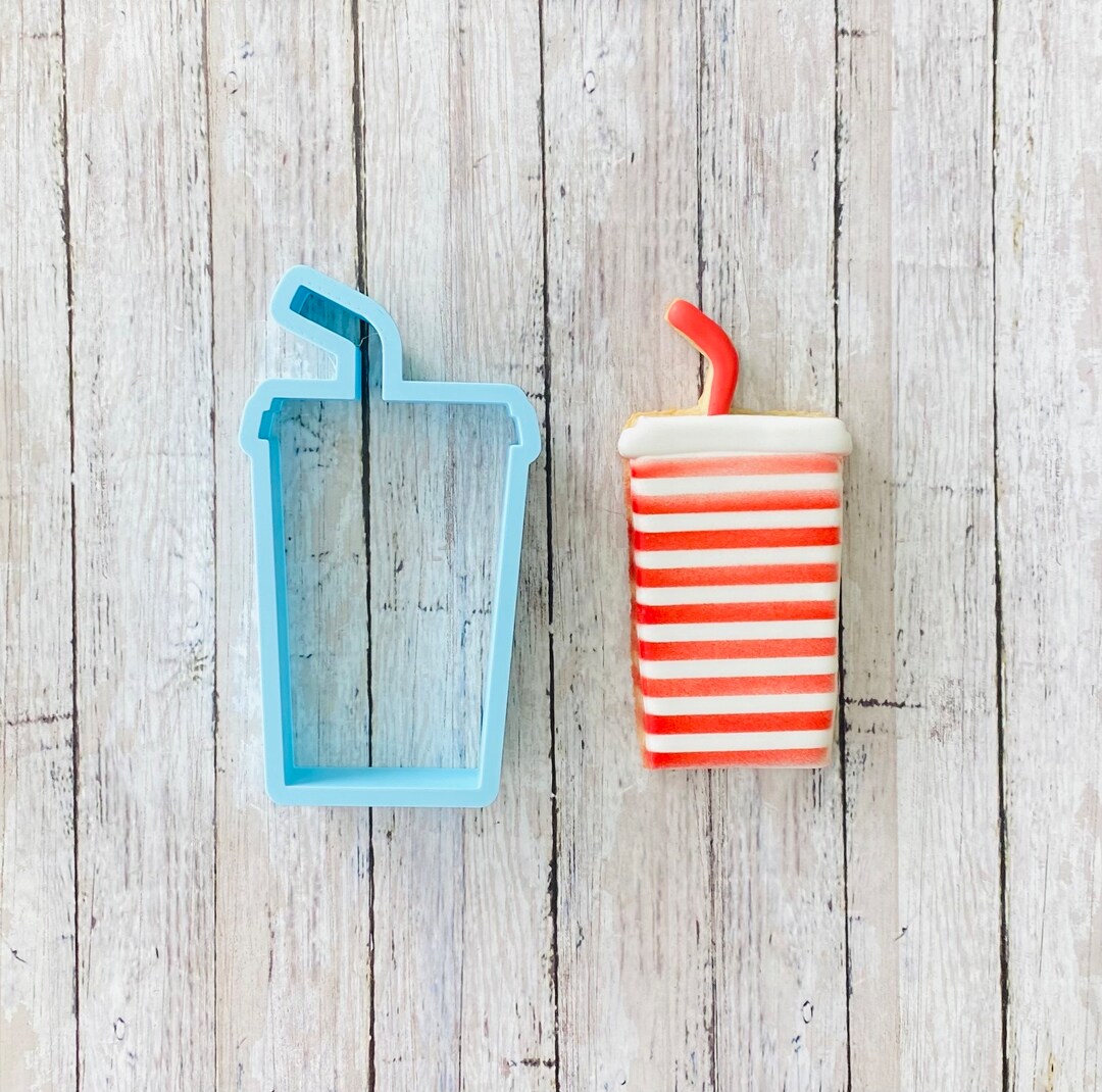 Drink Cup Cookie Cutter, Drink Cutter, Fast Food Cutter, Cup Cutter ...