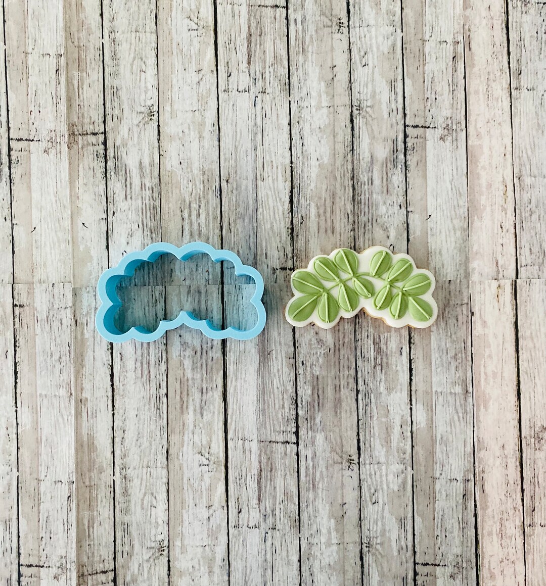 Leaves 2 Cookie Cutter, Flower Cutter, Floral Cutter, Mother's Day ...
