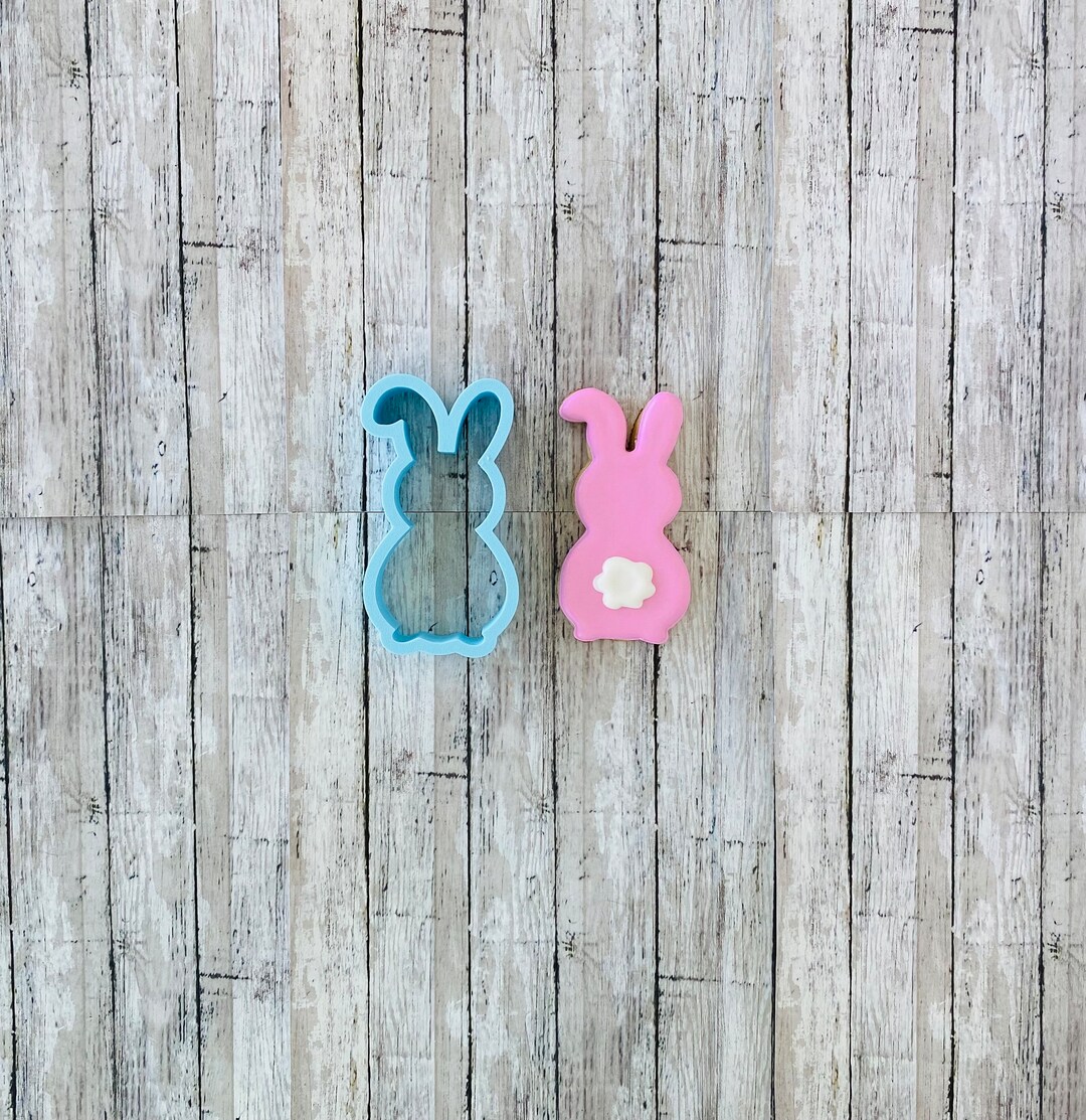 Bunny 2 Cookie Cutter, Easter Cutter, Easter Bunny Cutter, Animal ...