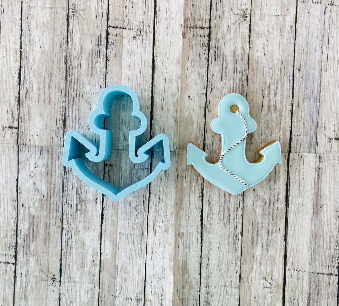 Anchor Cookie Cutter, Boat Cutter, Ocean Cutter, Sea Cutter, Sailing ...