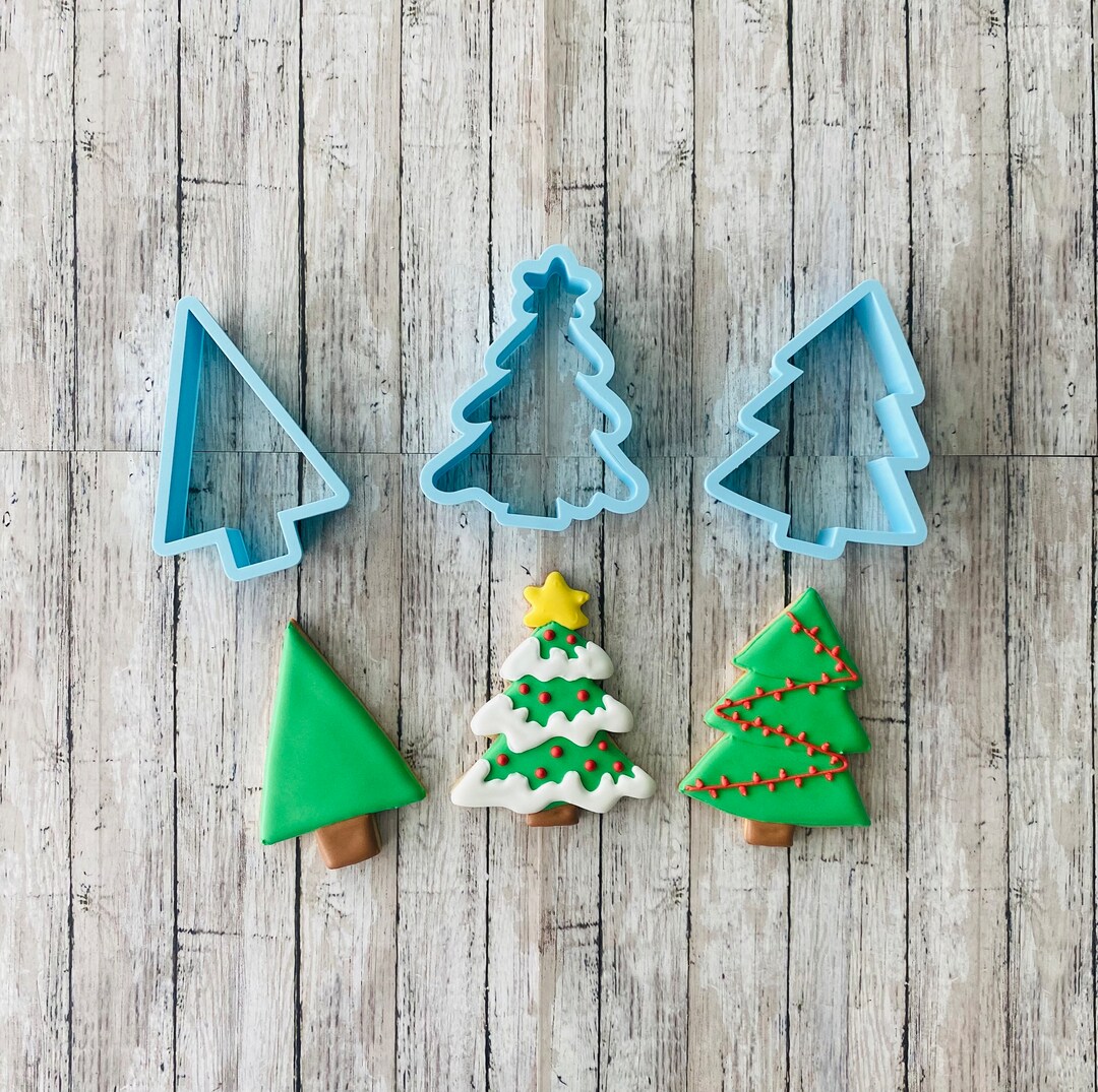 Christmas Trees Cookie Cutter, Tree Cutter, Christmas Cutter, Christmas ...