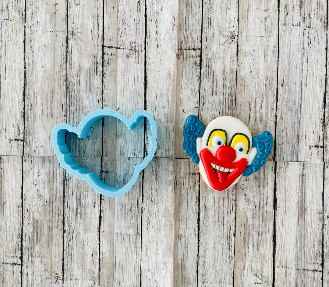 Clown Cookie Cutter, Halloween Cutter, Carnival Cutter, Birthday Cutter ...