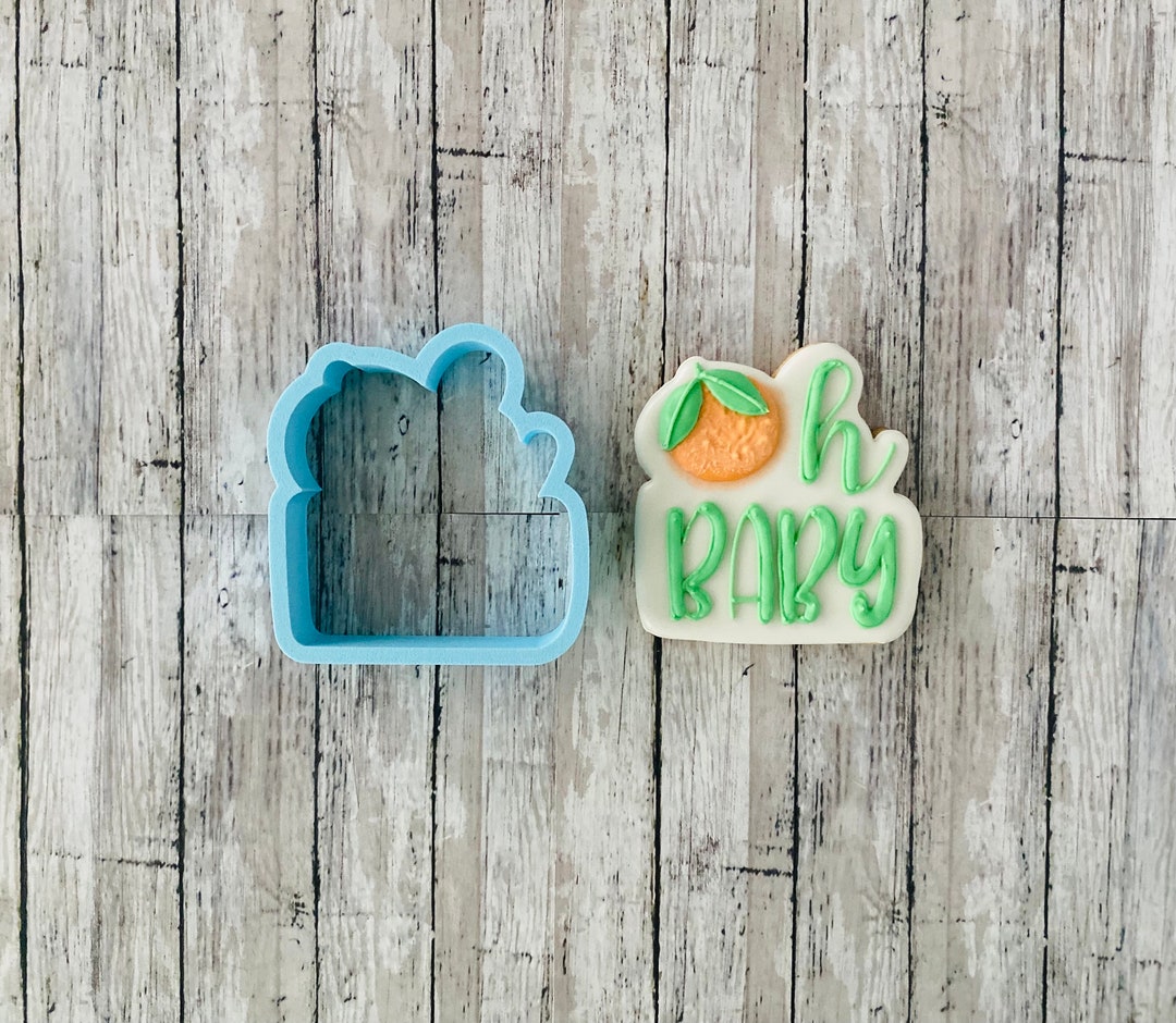 Oh Baby Word Cookie Cutter, Baby Cutter, Baby Shower Cutter, Cutie ...