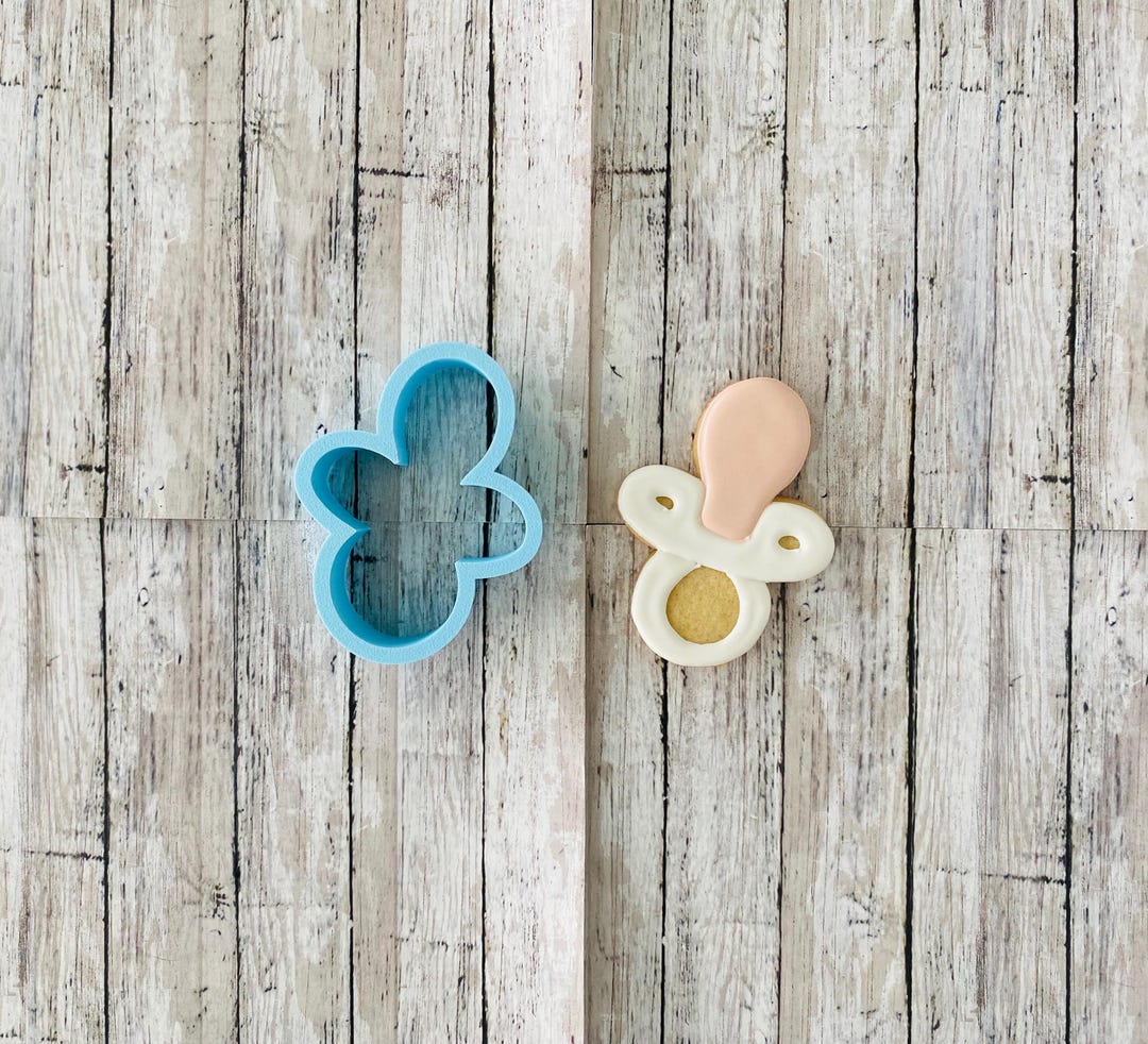 Pacifier Cookie Cutter, Baby Shower Cutter, Baby Cutter - Etsy