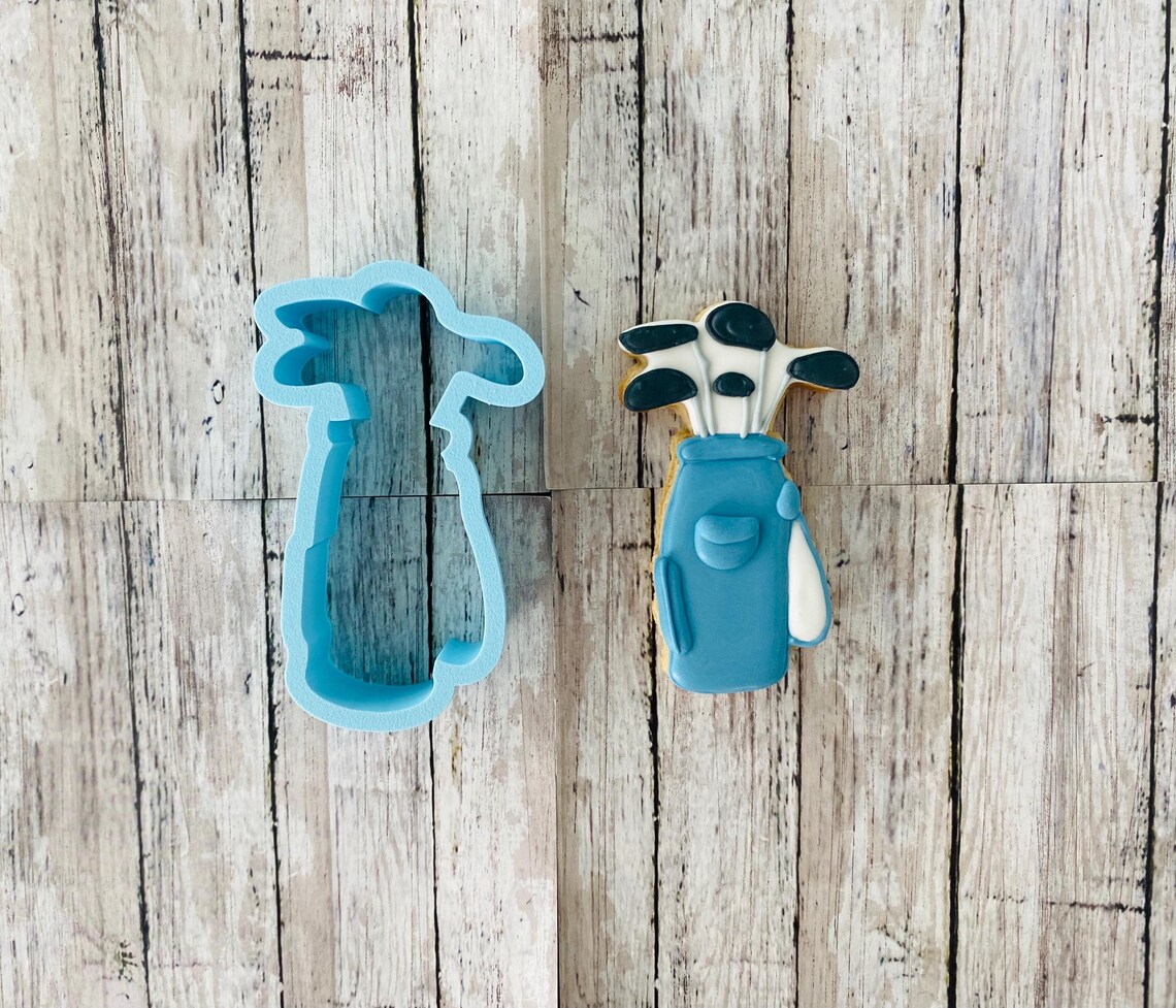 Golf Cookie Cutter Set, Golf Clubs Cutter, Sports Cutter, Golf Tee ...