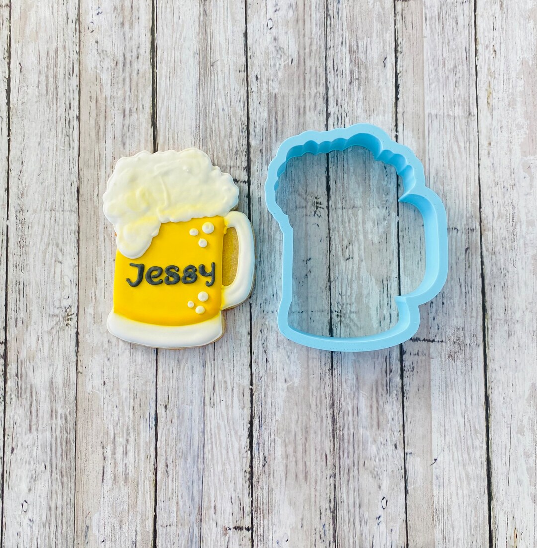 Beer Mug Cookie Cutter, Mug Cutter, Beer Cutter, Drink Cutter, Guy ...