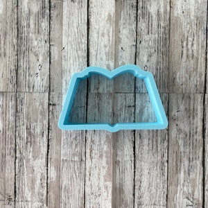 Open Book Cookie Cutter, Book Cutter, Back to School Cutter, Teacher ...