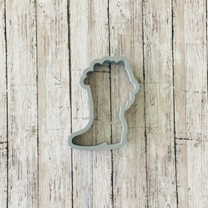 Boot With Florals Cookie Cutter, Boot Cutter, Flower Boot Cutter, Girl ...