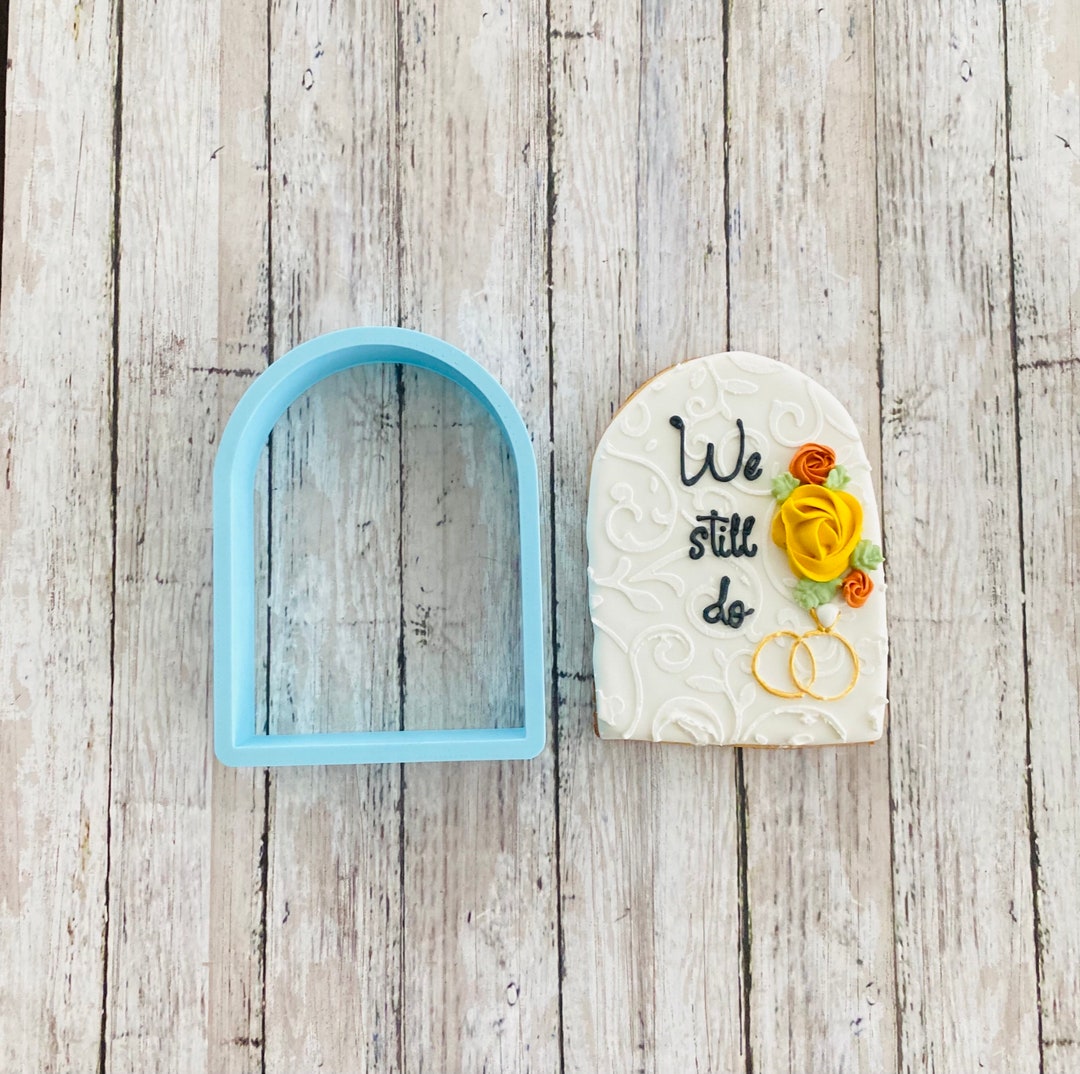 Arch Plaque Cookie Cutter, Frame Cutter, Wedding Cutter, Wedding Arch ...