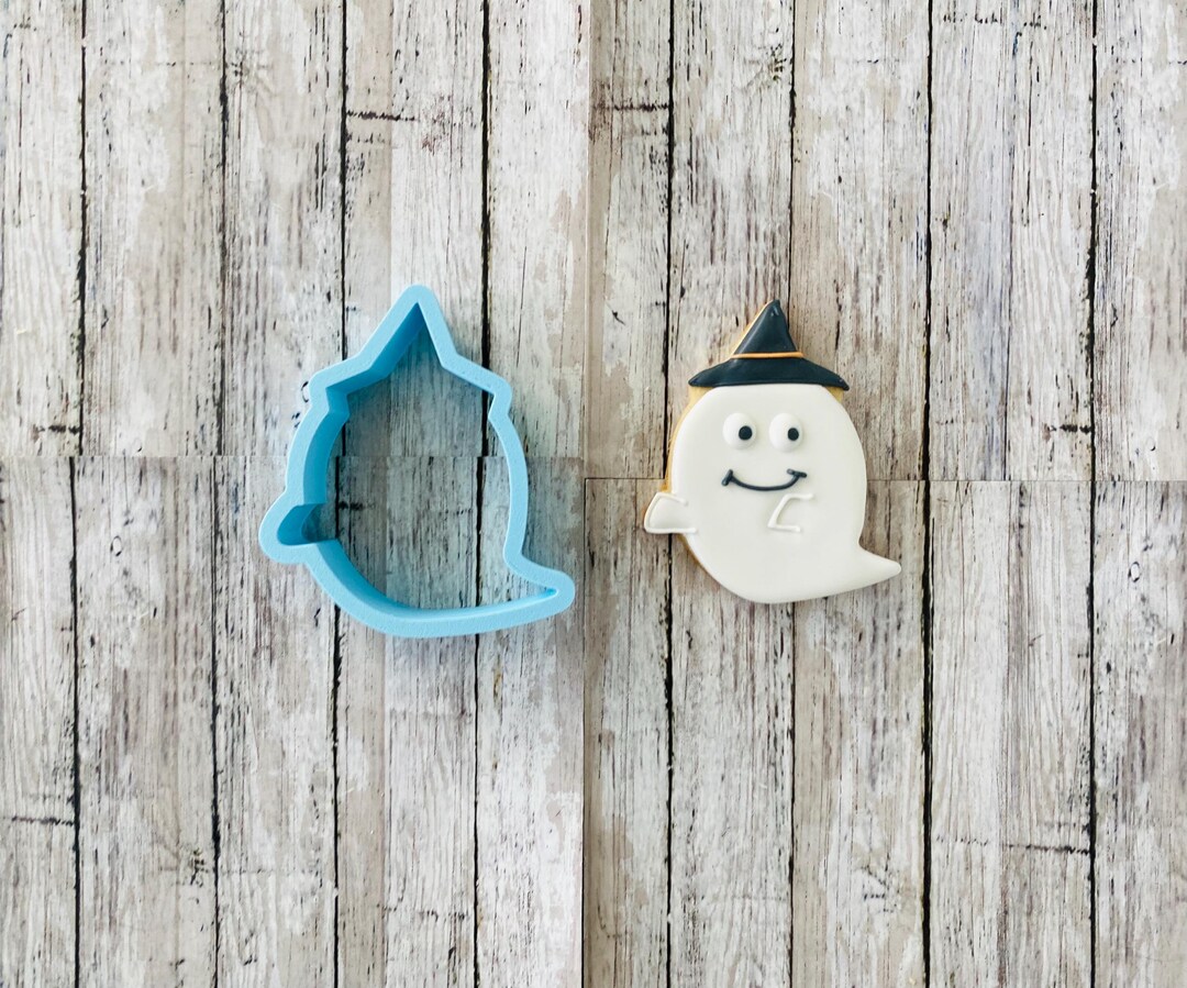Ghost With Witches Cookie Cutter, Ghost Cutter, Halloween Cutter, Boo ...