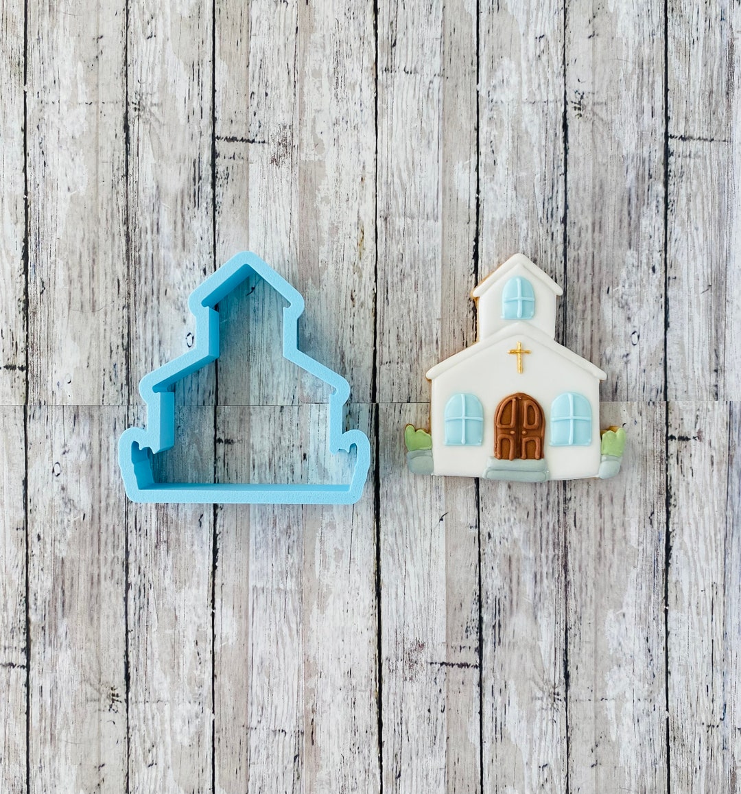 Church Cookie Cutter, Christian Cutter, Religious Cutter, Wedding ...
