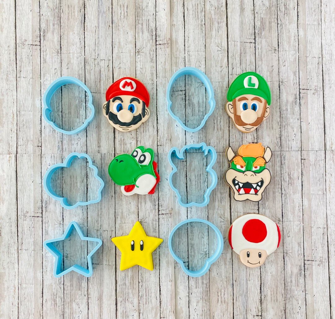 Video Game Cookie Cutter, Birthday Cutter, Character Cutter - Etsy