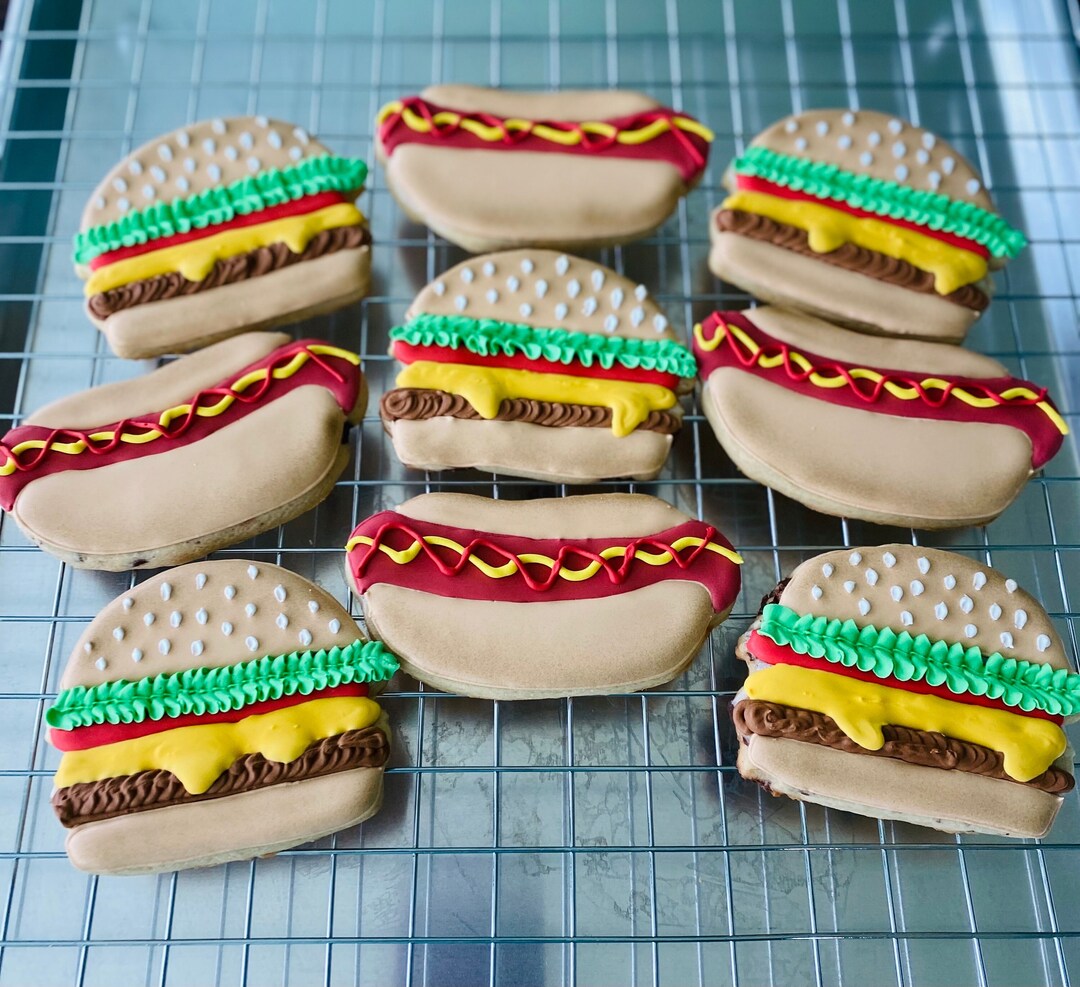 Hotdog Cookie Cutter, BBQ Cutter, Cookout Cutter, Food Cutter, Grill ...