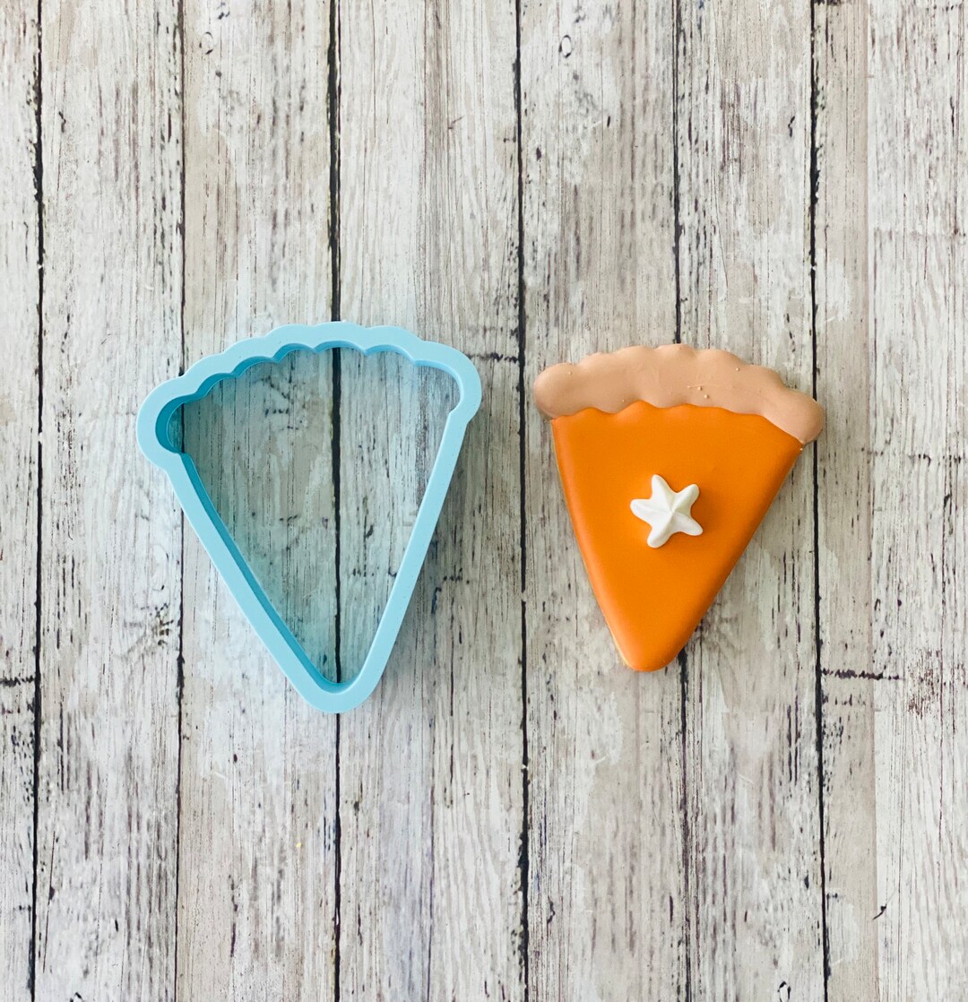 Pumpkin Pie Slice Cookie Cutter, Fall Cutter, Food Cutter, Thanksgiving ...