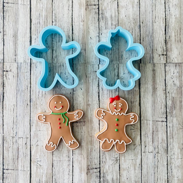 Plastic Gingerbread Man Cookie Cutter - Etsy