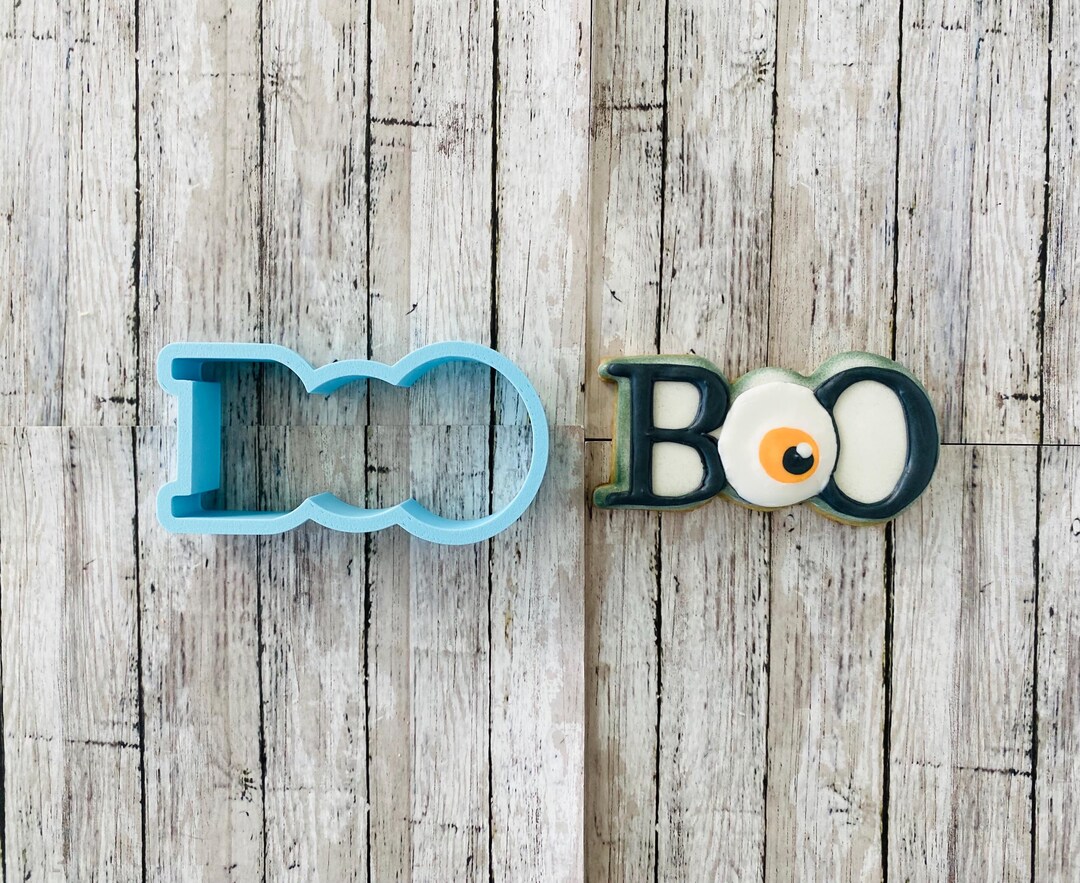 Boo Cookie Cutter, Ghost Cutter, Halloween Cutter, Trick or Treat ...