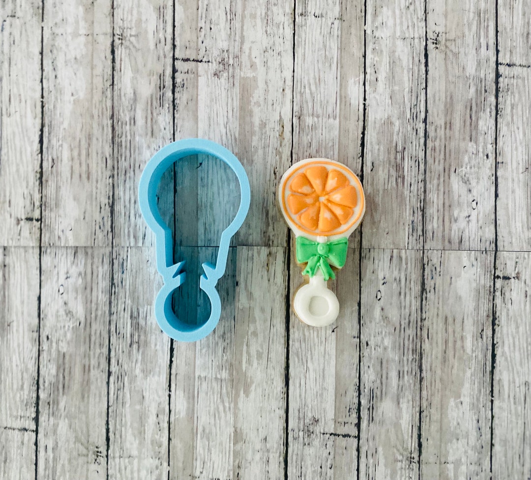 Rattle Cookie Cutter, Baby Cutter, Baby Shower Cutter, Baby Cutter ...