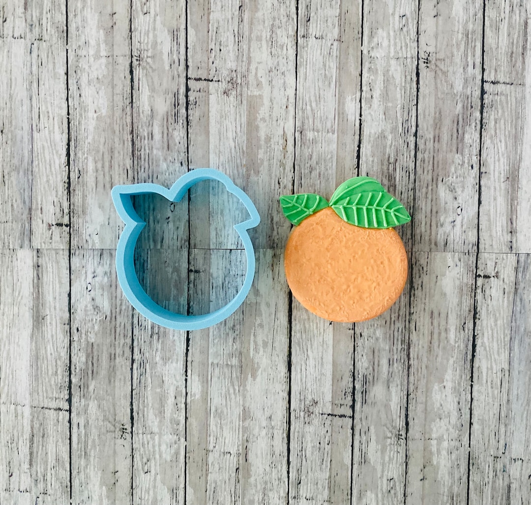 Orange Cookie Cutter, Fruit Cutter, Food Cutter, Citrus Cutter - Etsy