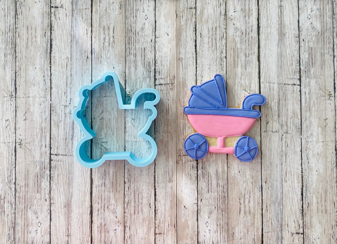 Stroller Cookie Cutter, Baby Shower Cutter, Baby Cutter, Basset Cutter ...