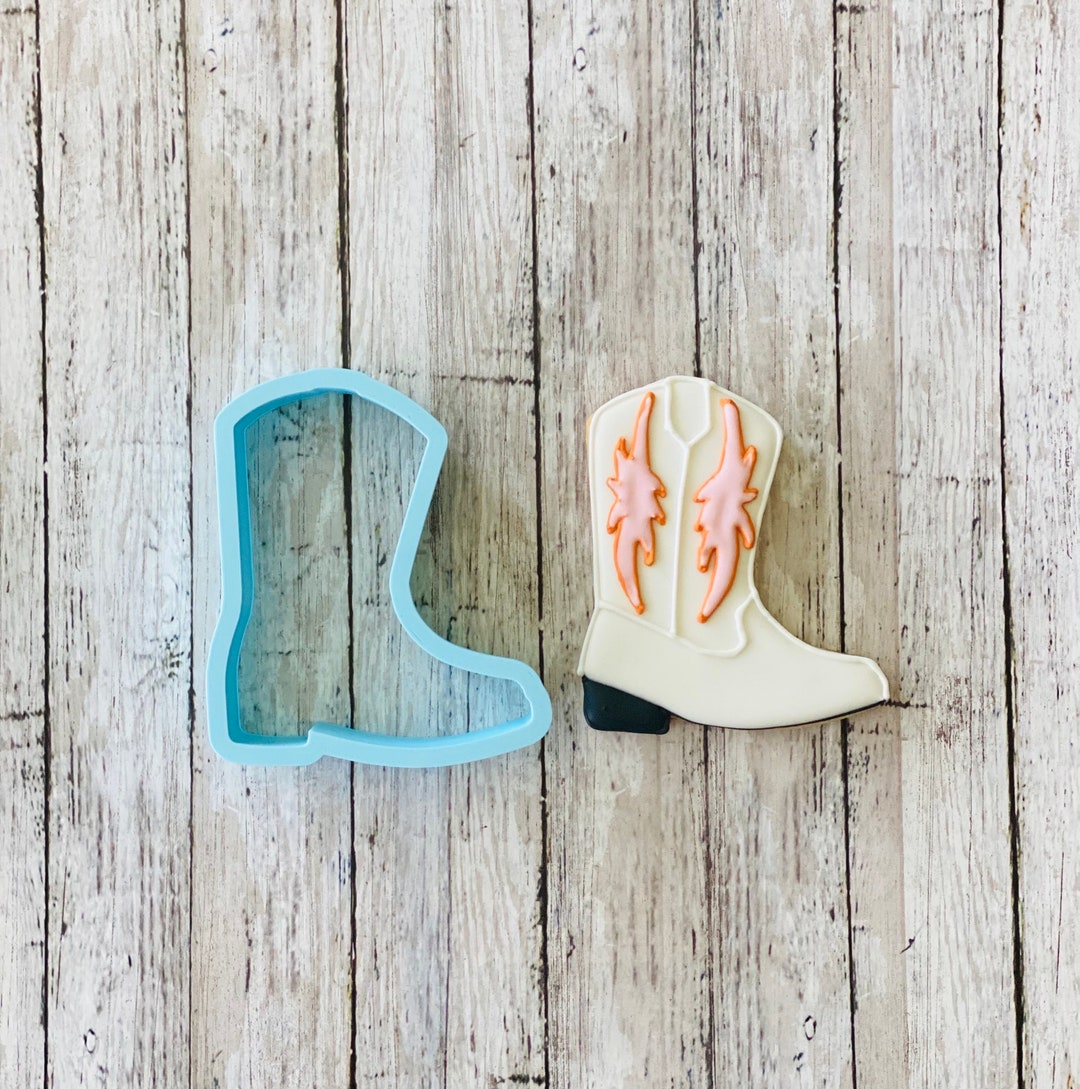 Cowboy Boot Cookie Cutter, Boot Cutter, Rodeo Cutter, Bachelorette ...