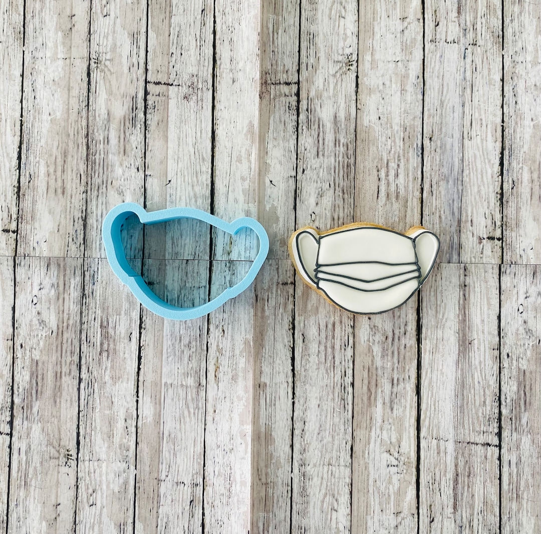 Doctor Mask Cookie Cutter, Nurse Cutter, Doctor Cutter, Covid Mask ...