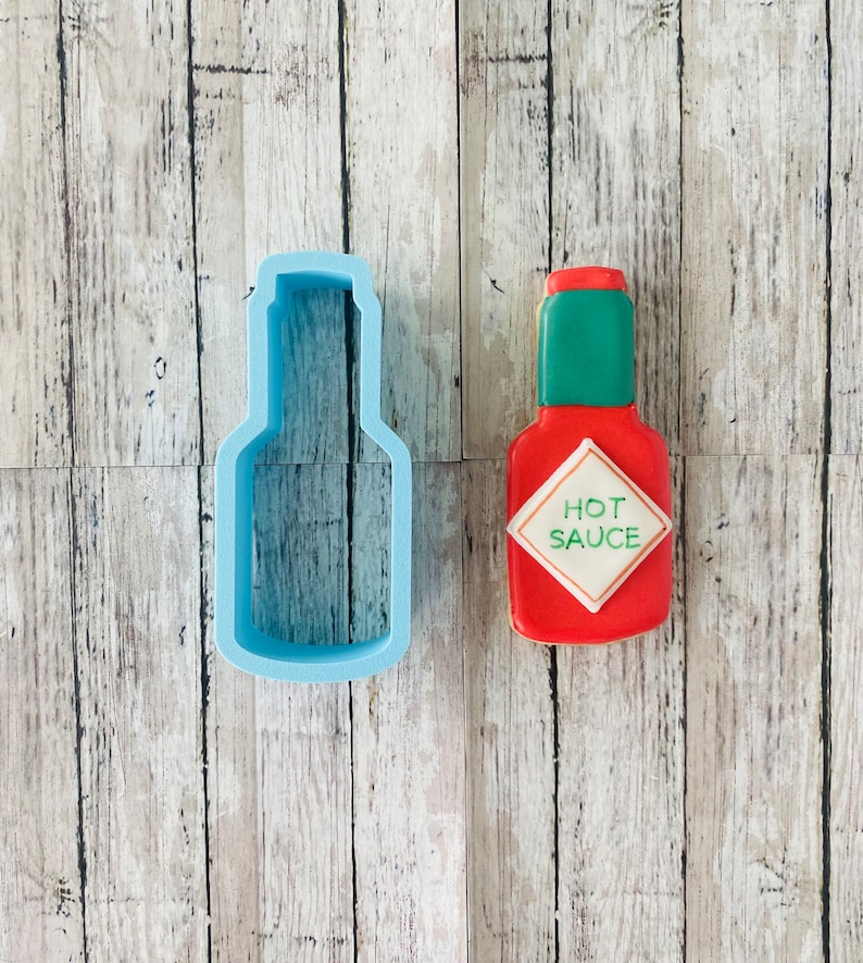 Crawfish Cookie Cutter Set, Crawfish Cutter, Corn Cutter, Hot Sauce ...