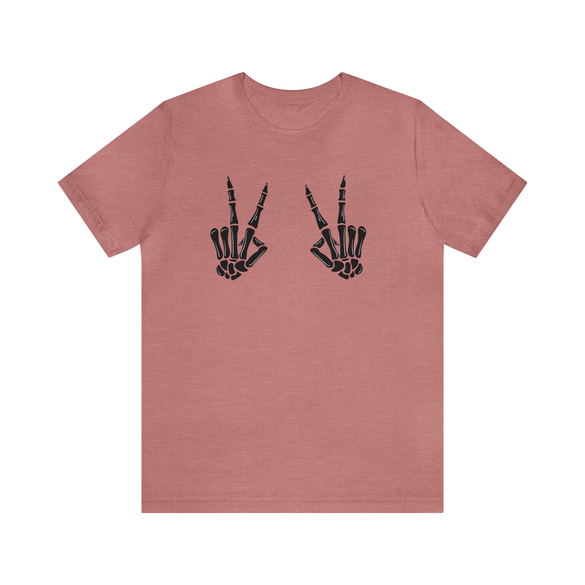 Funny PEACE SIGN HANDS Shirt Skeleton Hands Shirt Skeleton - Etsy