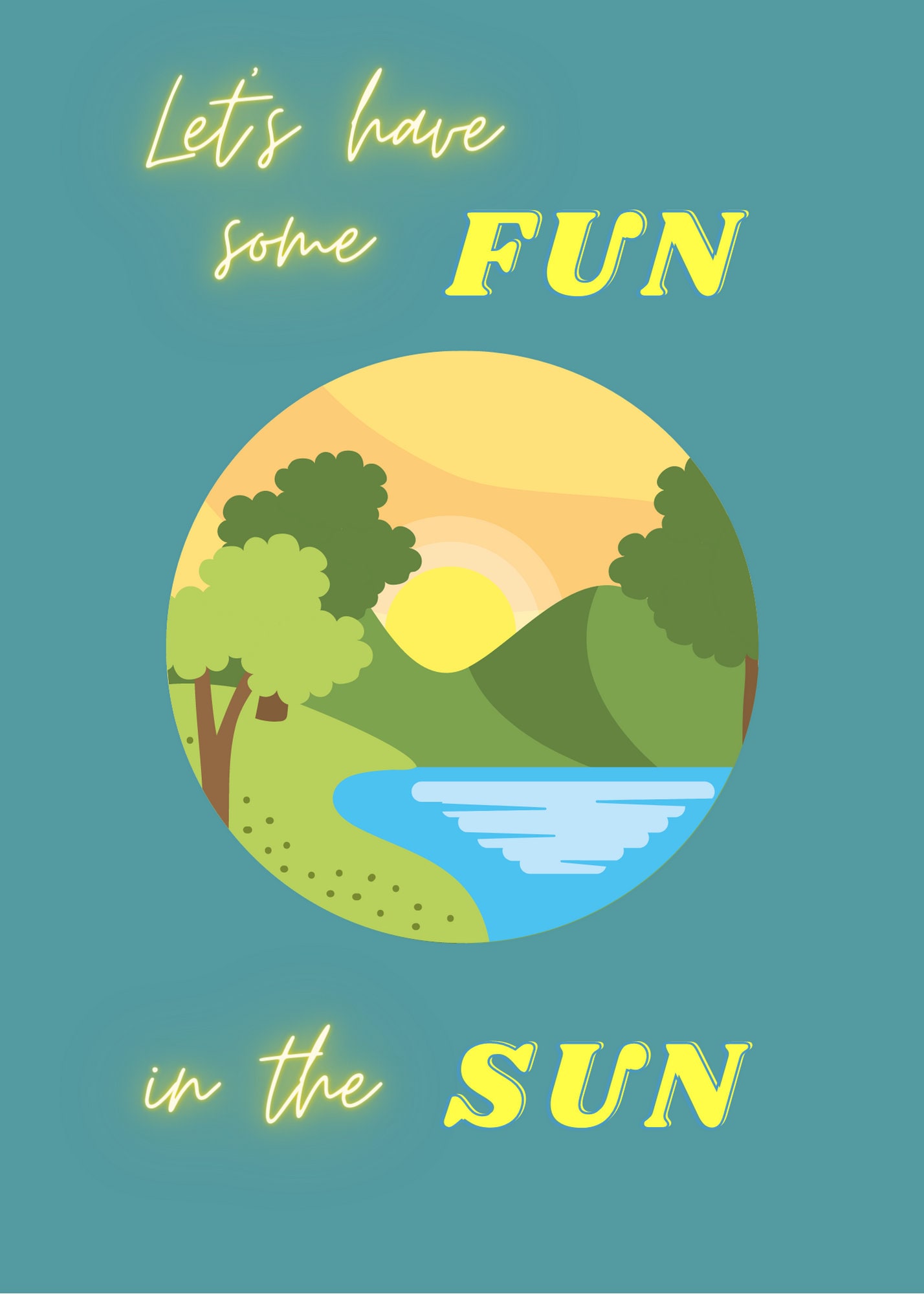 Cake at the Lake (fun in the Sun) - Etsy