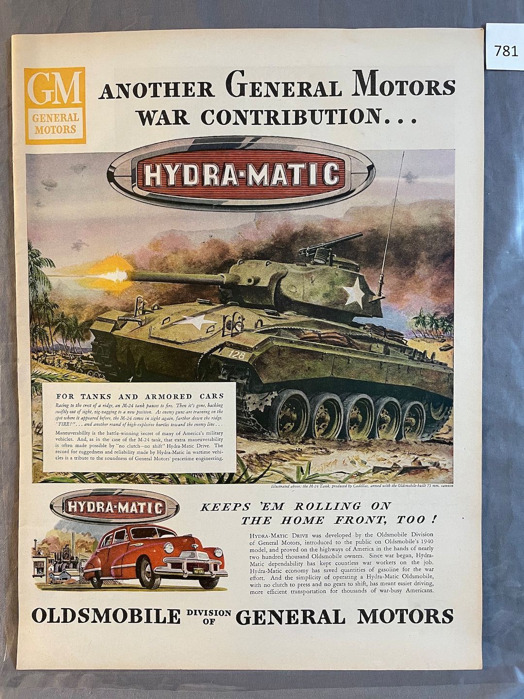 WWII - Oldsmobile Tank Transmissions - Life Magazine – February 1945 ...