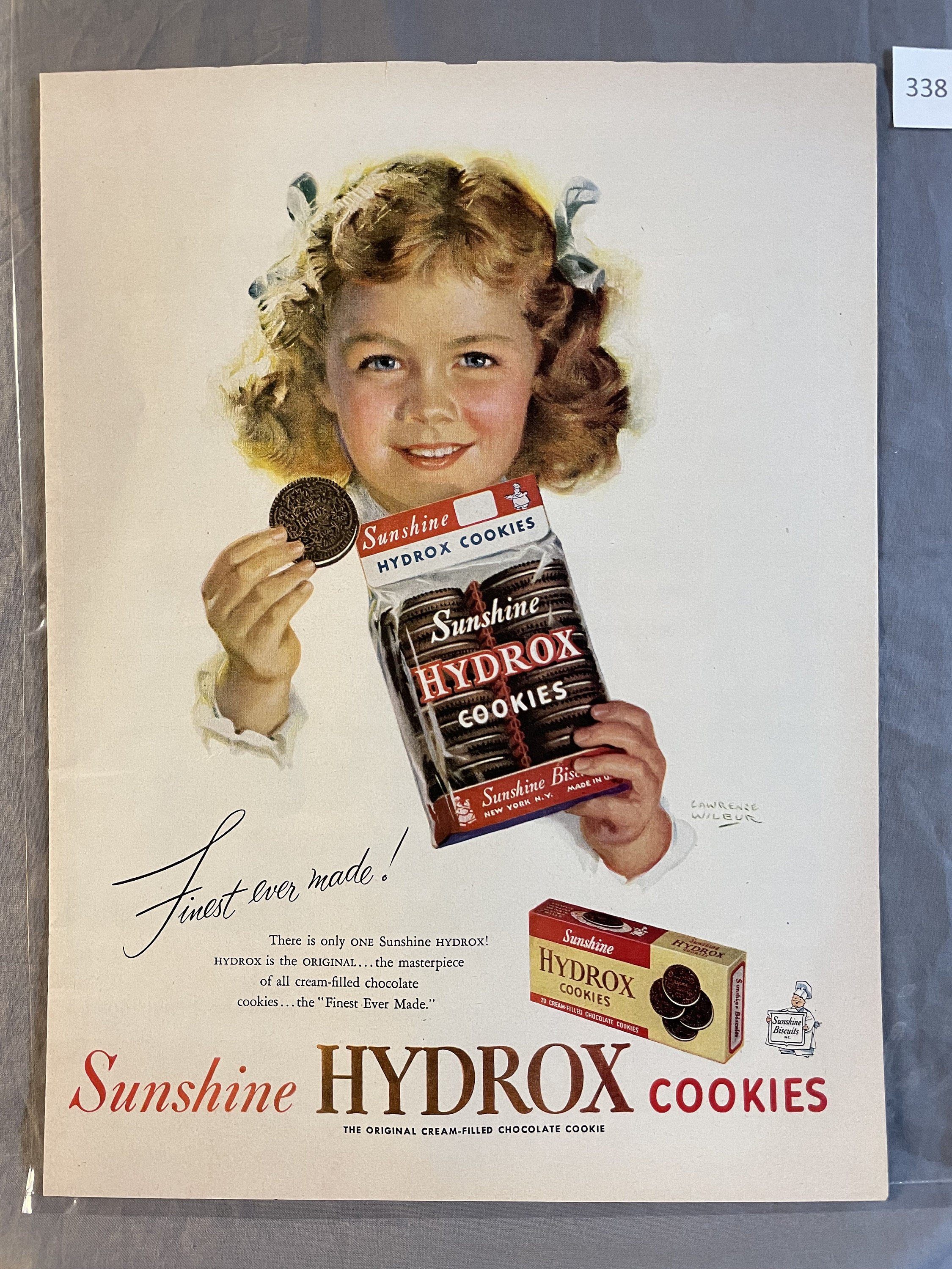 Sunshine Hydrox Cookies - Life Magazine – March 1951 – Ad #338 - Etsy