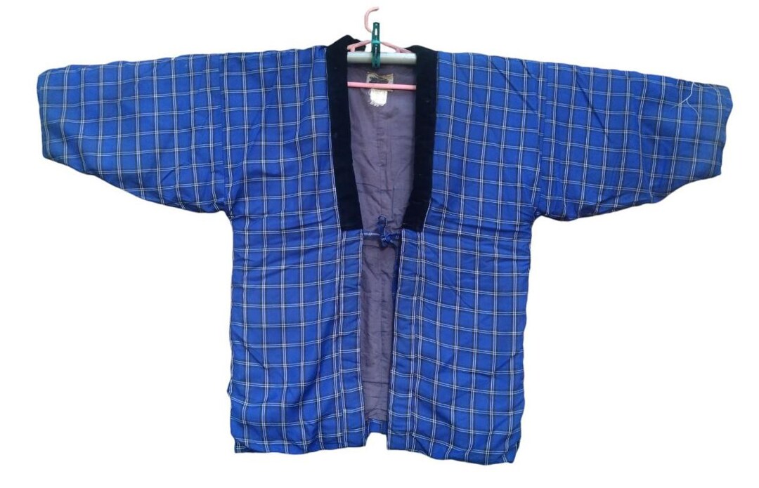 Hanten Padded Haori Kimono Japanese Traditional Cardigan Happi Jacket ...